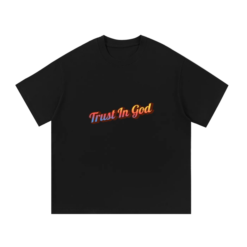 Trust In God (Front and Back) Unisex Print T-Shirt – Driftly